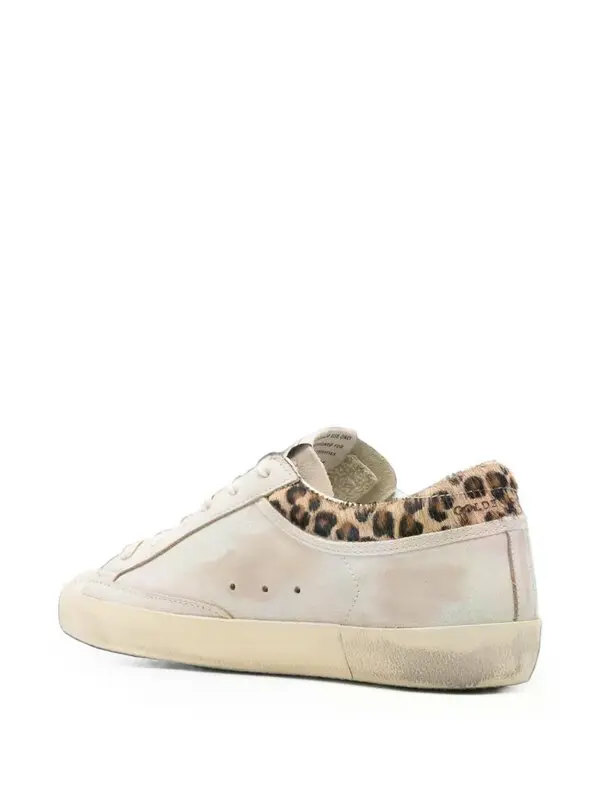 GOLDEN GOOSE Super-star Leopard-print Sneakers
