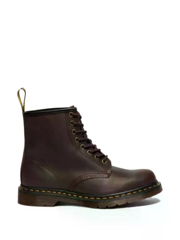 Dr. Martens 1460 Crazy Horse Lace-up Boots - Brown