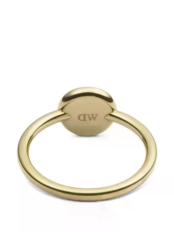 DANIEL WELLINGTON Audrey Tiger-eye Crystal-embellished Ring