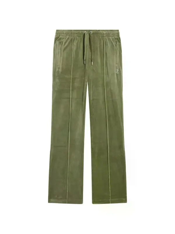 Juicy Couture Diamanté-logo Track Pants - Green