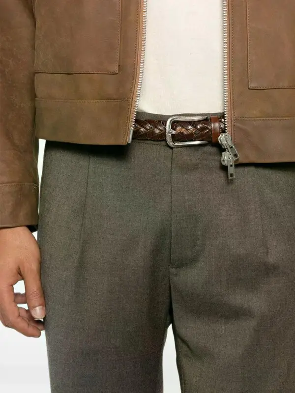 Incotex Pleated Tapered Trousers
