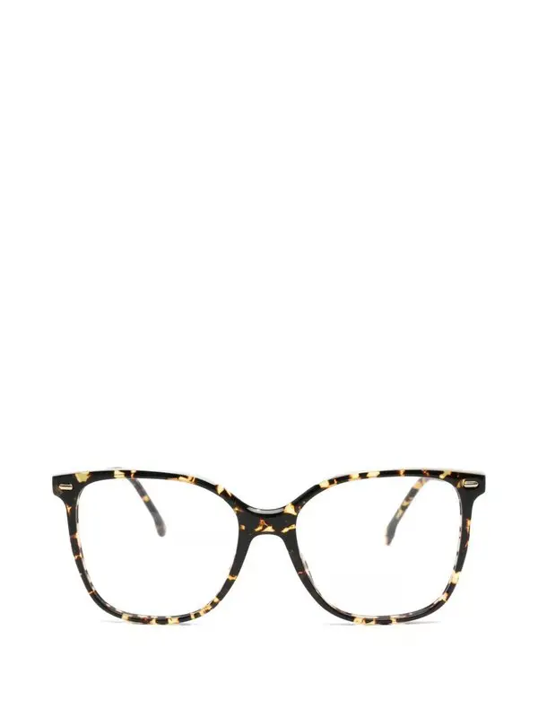Carrera Eyewear Tortoiseshell-effect Square-frame Glasses - Brown