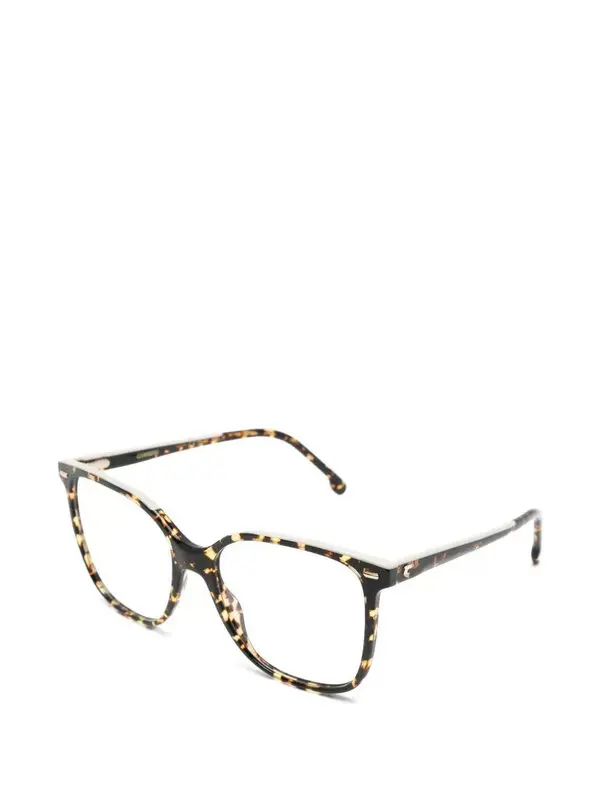 Carrera Eyewear Tortoiseshell-effect Square-frame Glasses