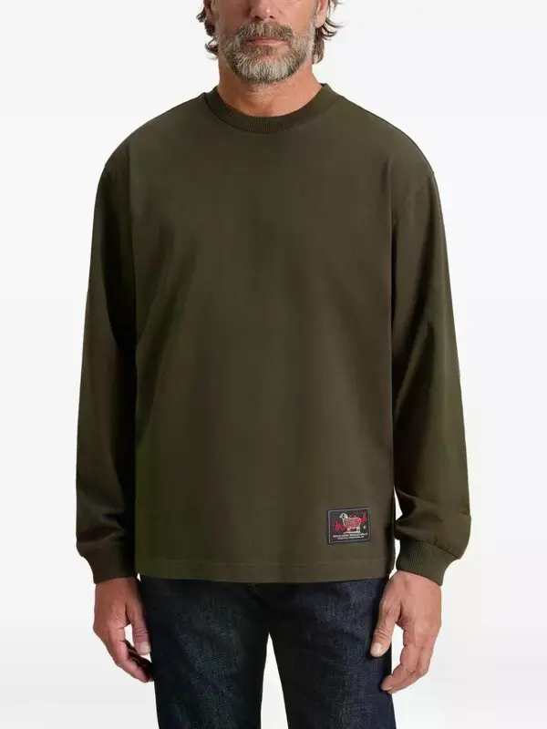 Woolrich Logo-patch Cotton Sweatshirt