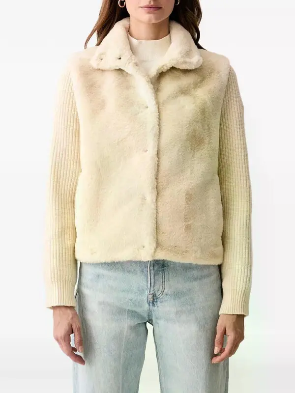 COLMAR Faux-fur Panelled Jacket