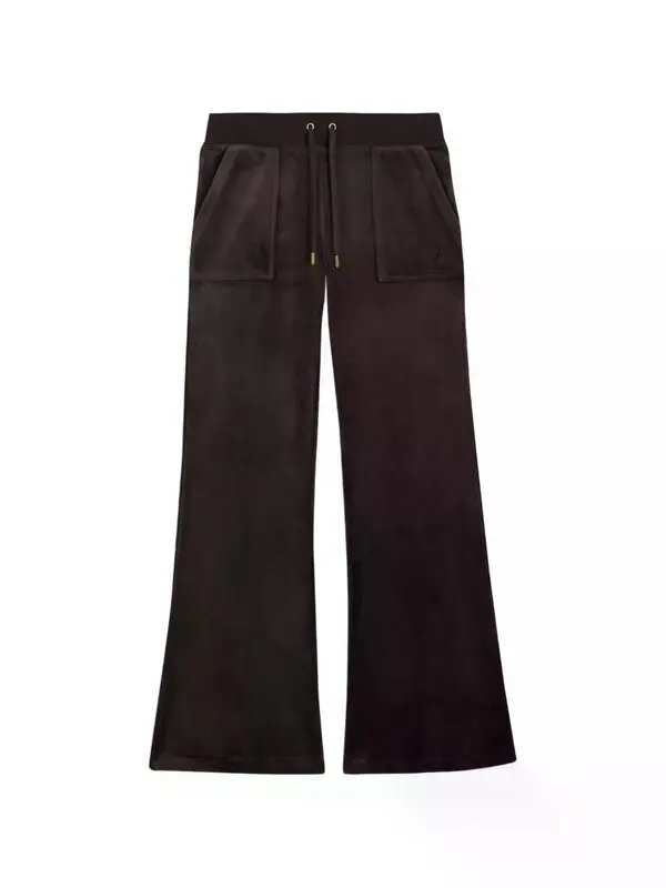 Juicy Couture Velour-finish Track Pants - Brown