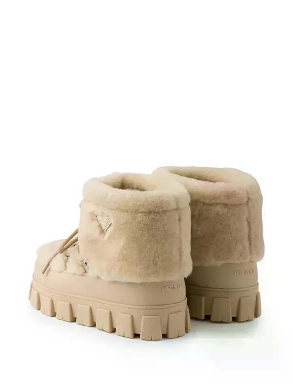 Prada Shearling Après-ski Boots