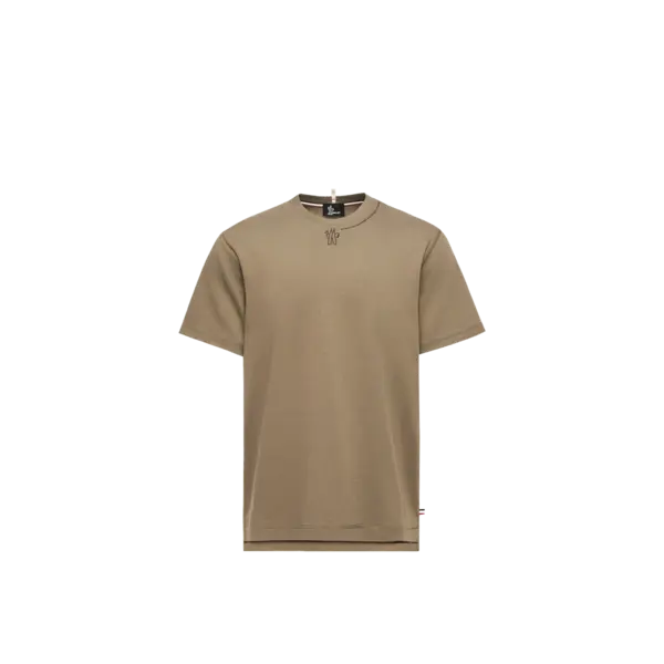 Moncler Coordinates Logo Cotton T-shirt - Green