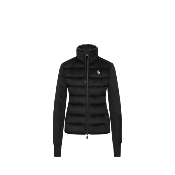 Moncler Polartec Padded Zip-up Sweatshirt - Black