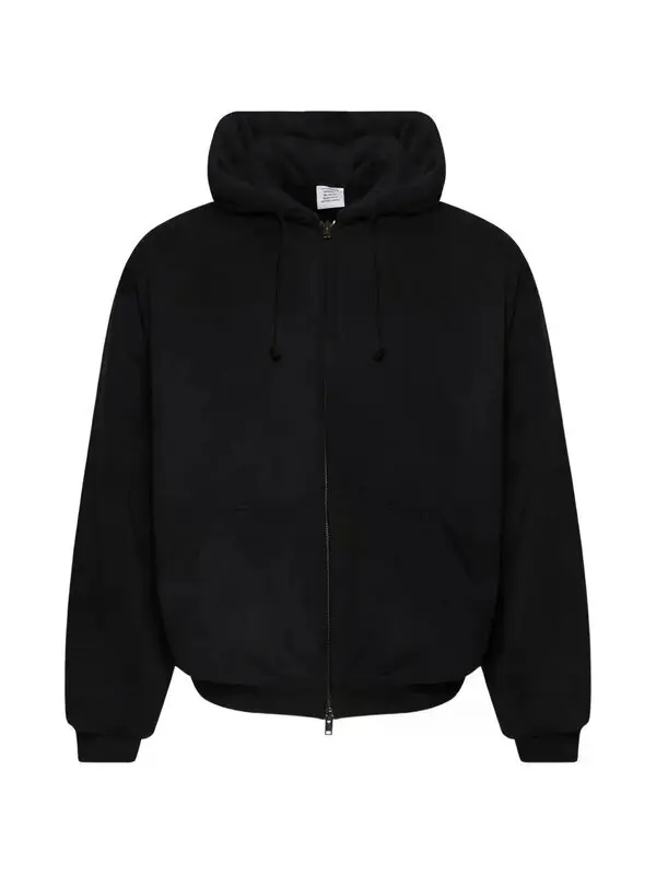 Vetements Puffed Zip-up Hoodie