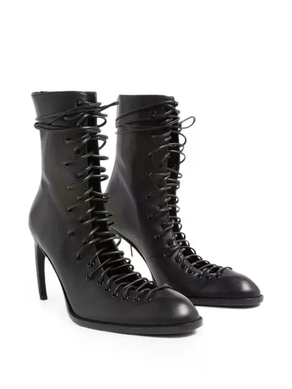 ANN DEMEULEMEESTER Lace-up Ankle Boots