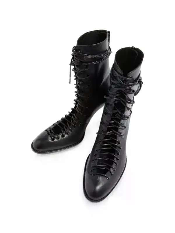 ANN DEMEULEMEESTER Lace-up Ankle Boots