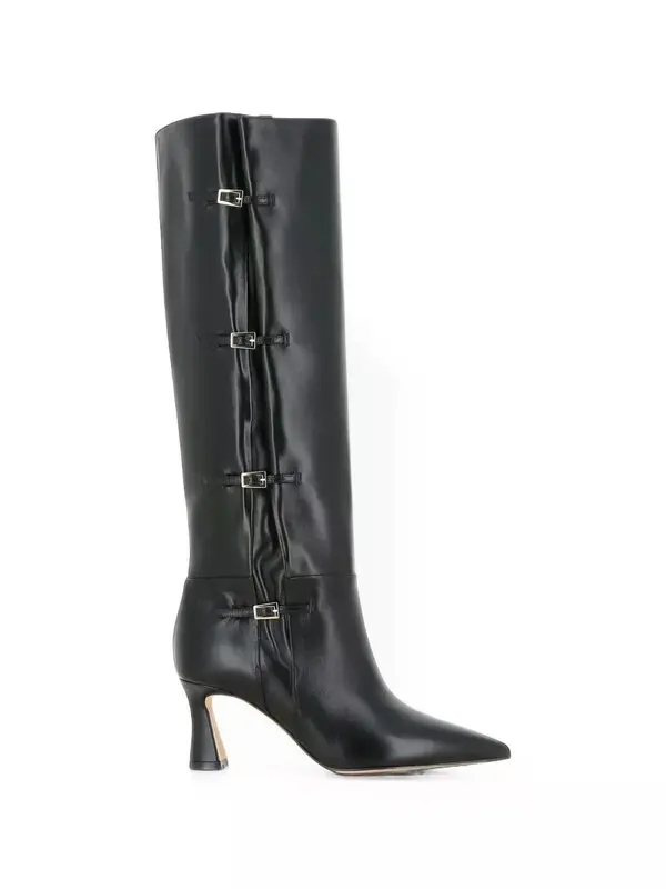 MALONE SOULIERS 70mm Nolan Buckle-detail Pointed-toe Boots
