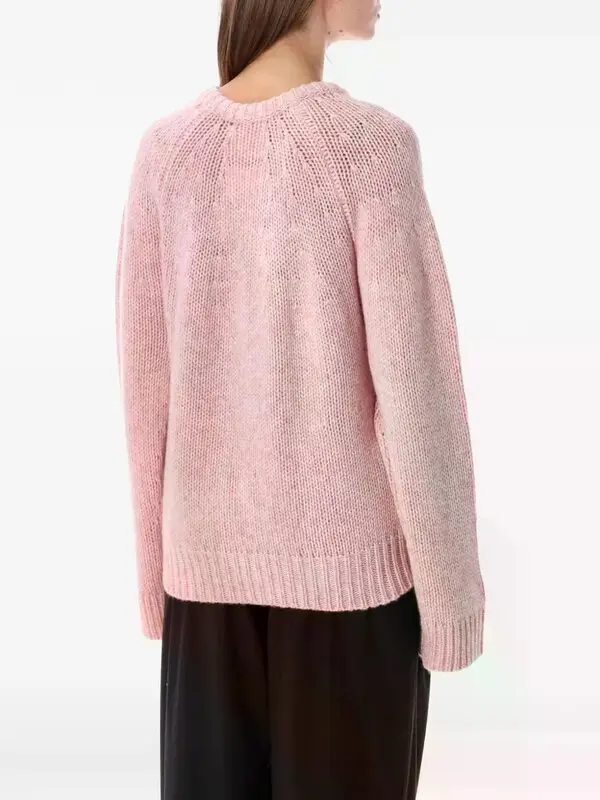 LISA YANG Aloia Chunky-knit V-neck Sweater
