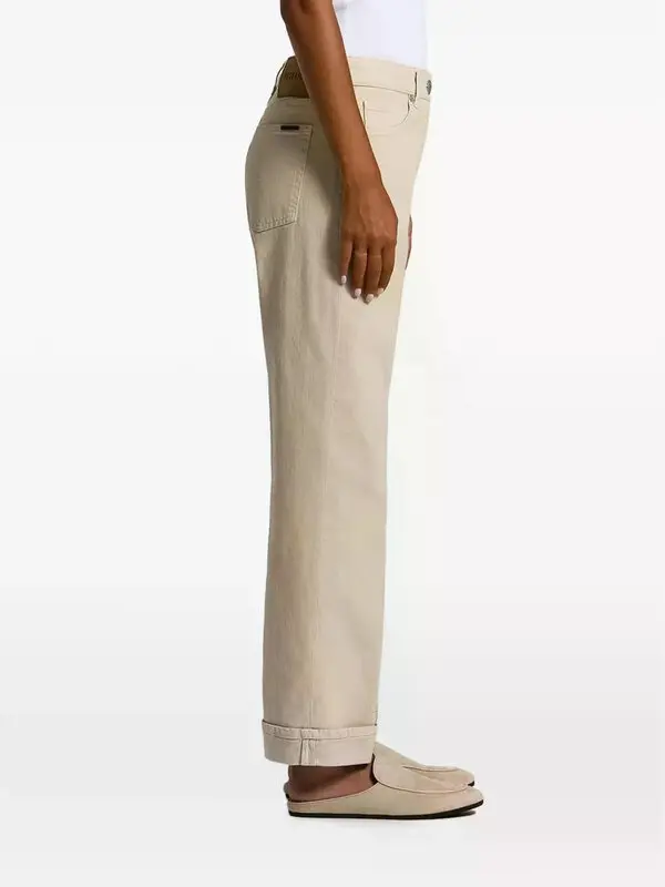 Peserico Turn-up Cuff Trousers