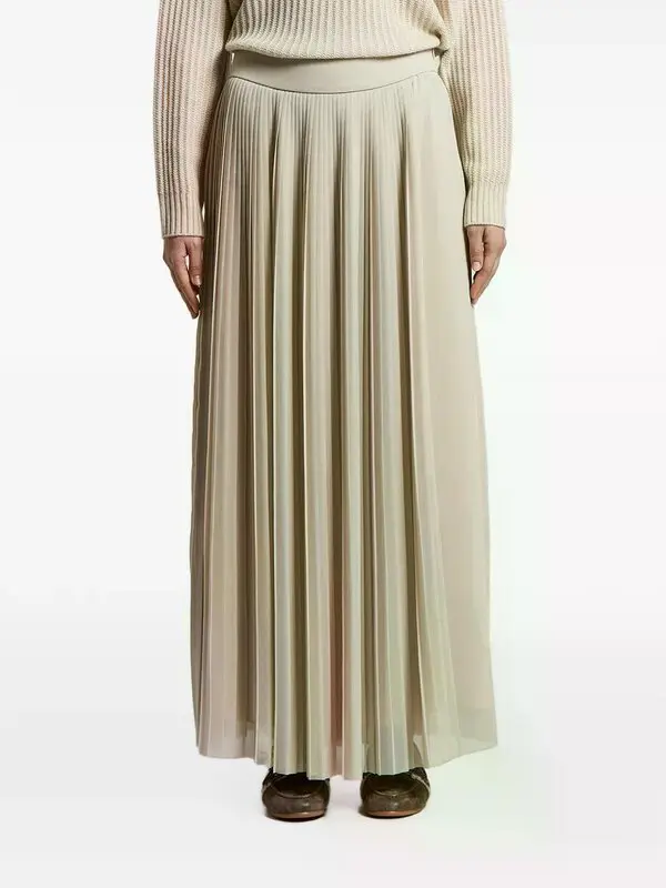 Peserico Pleated Maxi Skirt