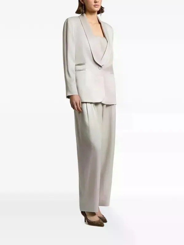 Peserico Shawl-lapel Single-breasted Jacket