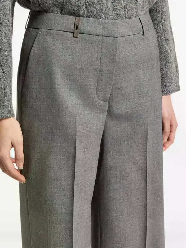 Peserico Pressed-crease Trousers