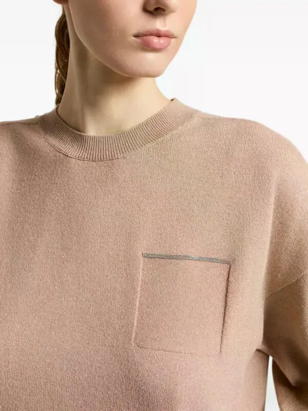Peserico Embellished-pocket Jumper