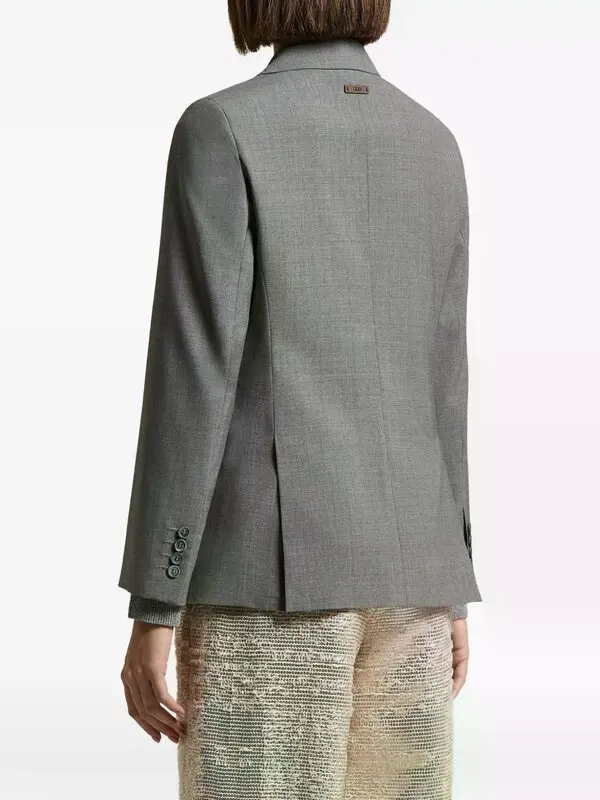 Peserico Double-breasted Peaked-lapel Jacket
