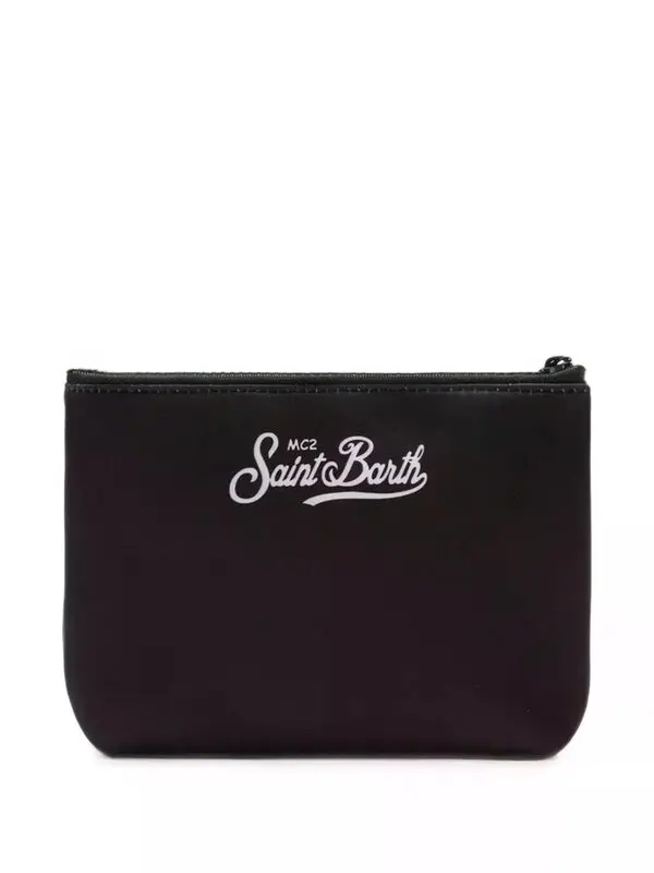 MC2 SAINT BARTH Aline Graphic-print Logo-print Clutch Bag