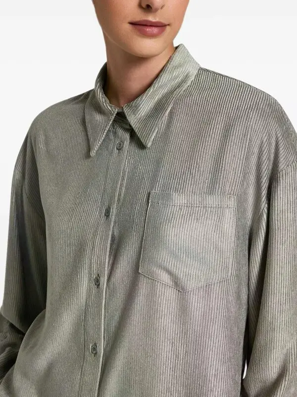 Peserico Corduroy Chest-pocket Shirt