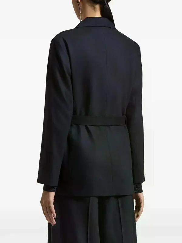 Peserico Belted Notch-lapels Jacket
