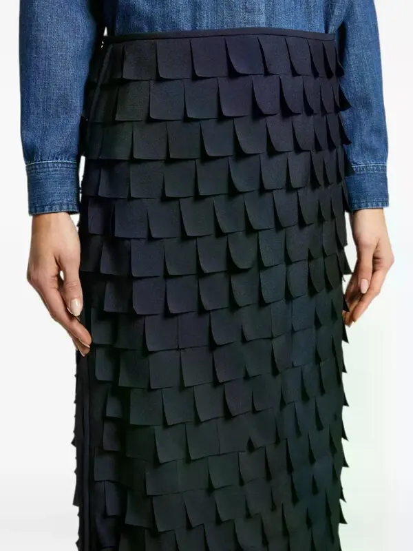 Peserico Layered Maxi Skirt