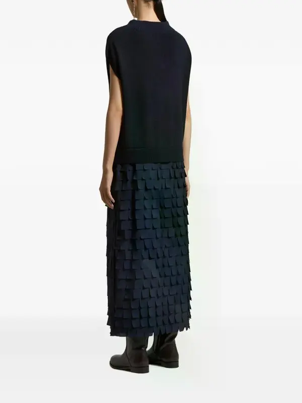 Peserico Layered Maxi Dress