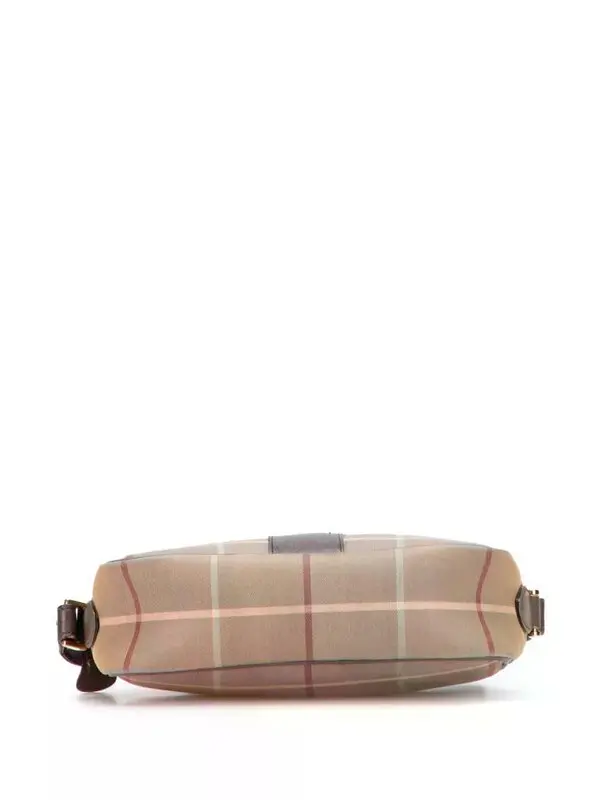 Burberry 20th Century Vintage Check Canvas Crossbody Bag