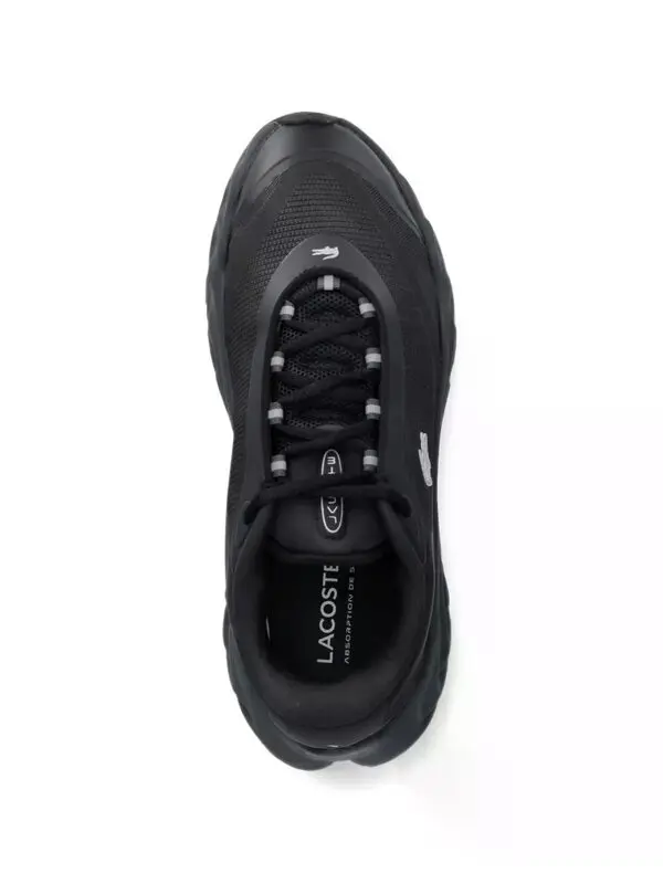 Lacoste Spinor Hybrid Mesh-panelled Chunky Sneakers - Black