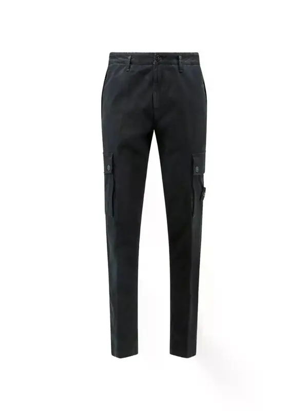 Stone Island 3100034 Stretch Prganic Broken Twill Cotton 'old' Effect Trousers