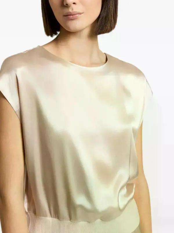 Peserico Satin-finish Blouse