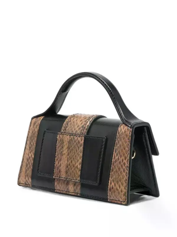 Jacquemus Le Bambino Snake-effect Mini Bag