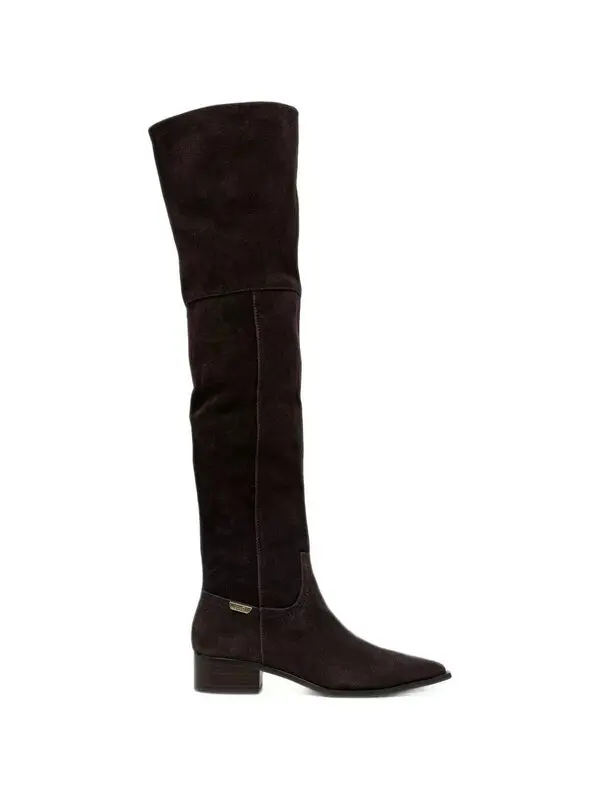 Liu Jo Suede Over-the-knee Boots - Brown