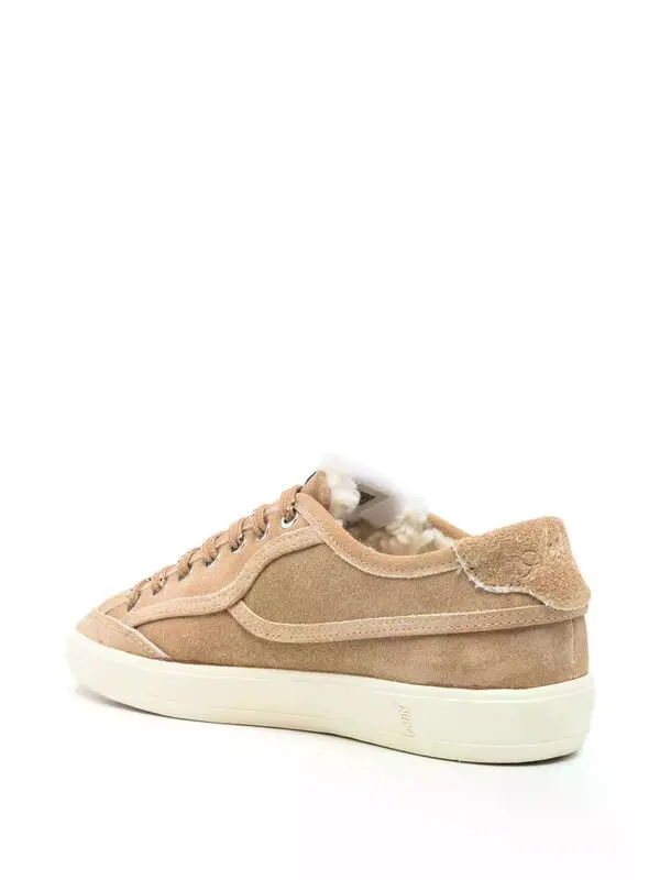 AUTRY Windscape Shearling-lined Suede Sneakers