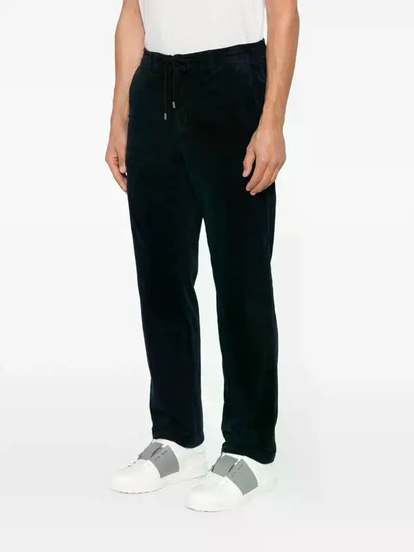 Karl Lagerfeld Corduroy Drawstring-waist Trousers
