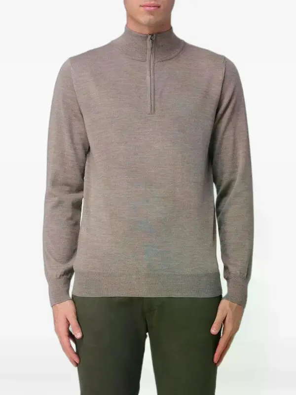 XC Half-zip Merino-wool Sweater