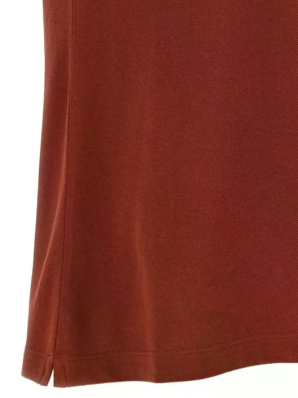 Brunello Cucinelli Cotton Piqué Polo Shirt With Logo