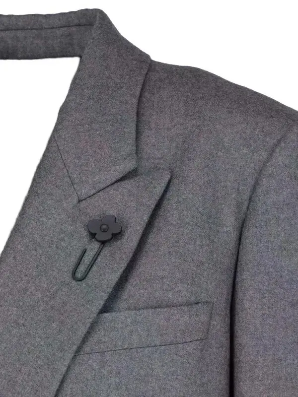 LARDINI Double-breasted Cashmere Coat