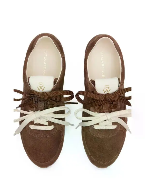 STUART WEITZMAN Bond Sport Double-laced Sneakers