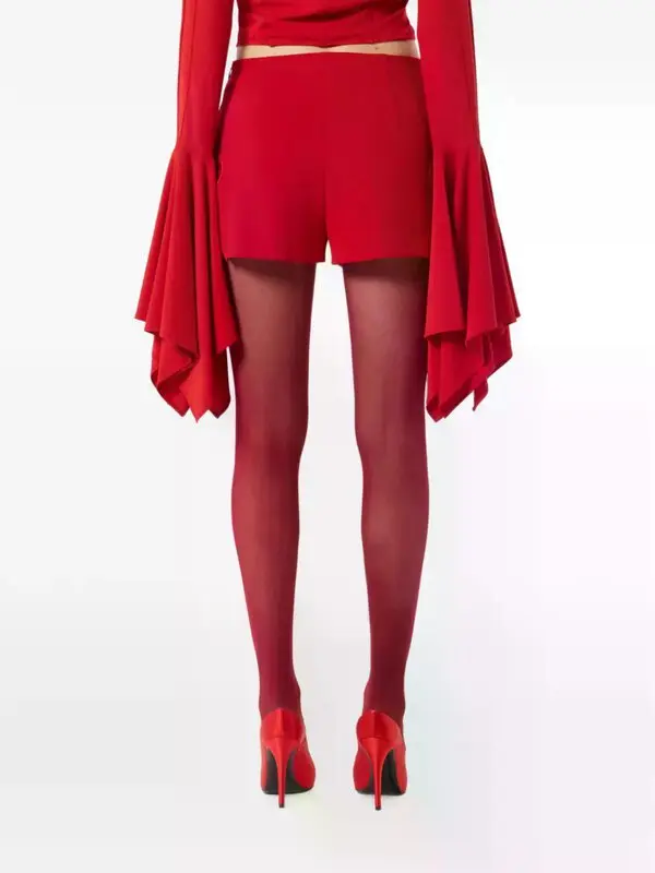 Blumarine Intarsia-embroidered Mini Shorts
