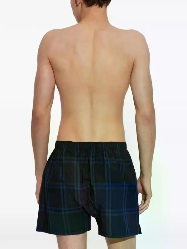 Burberry Check Cotton Boxer Shorts