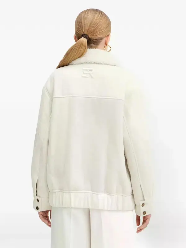 ERMANNO FIRENZE Embroidered Corduroy Jacket