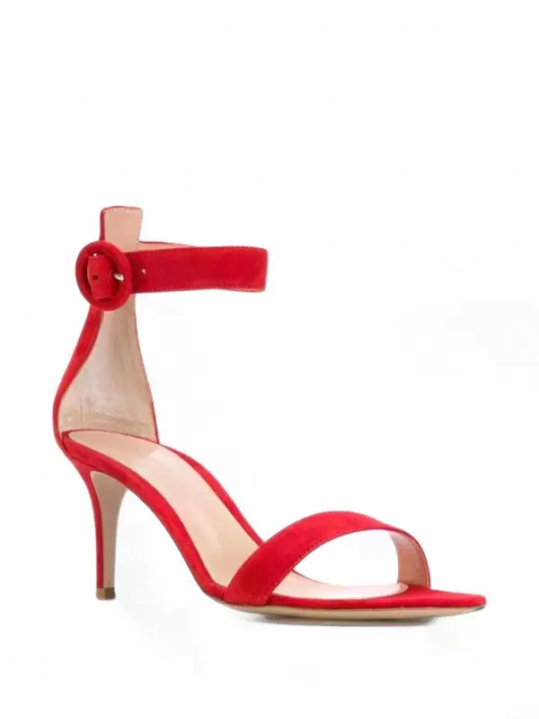 GIANVITO ROSSI Portofino Suede Sandals