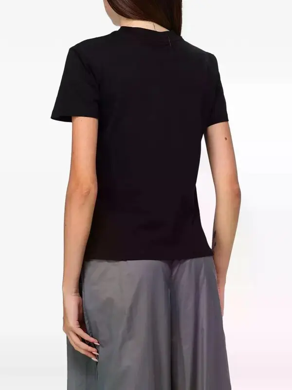 Emporio Armani Sequin-logo T-shirt