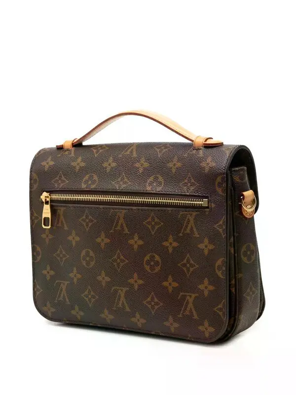 LOUIS VUITTON 2016 Monogram Pochette Metis Satchel