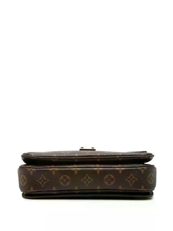 LOUIS VUITTON 2016 Monogram Pochette Metis Satchel