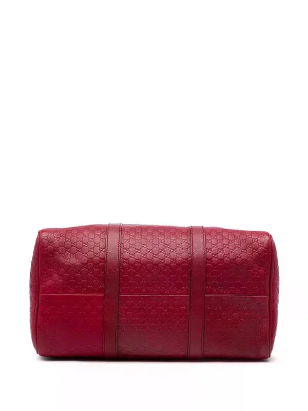 Gucci 2016-2026 Medium Microguccissima Boston Bag Satchel