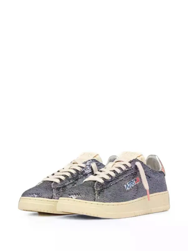AUTRY Dallas Sequin-embellished Sneakers